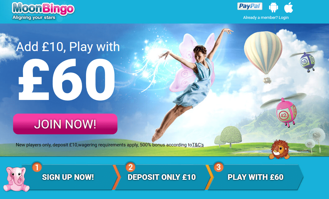 Moon Bingo Review - Yes No Casino