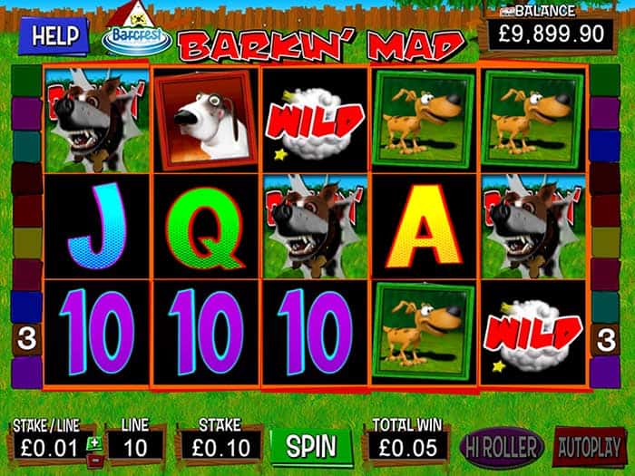 Barking Mad slot - Yes No Casino